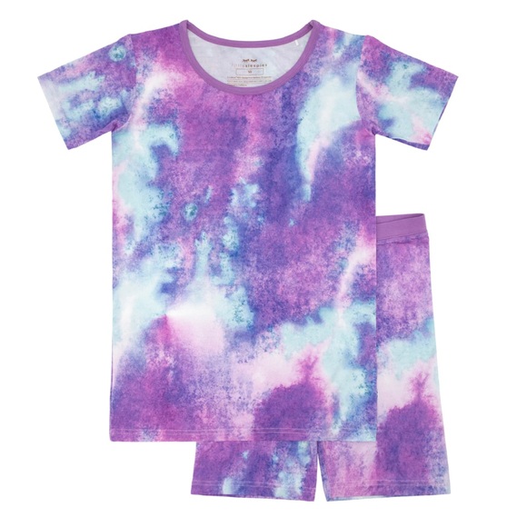 Little Sleepies | Pajamas | Little Sleepies 2t Purple Watercolor Short ...